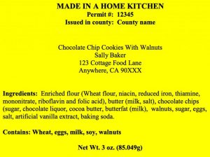 California Cottage Food Laws - Cottage Food Laws By State