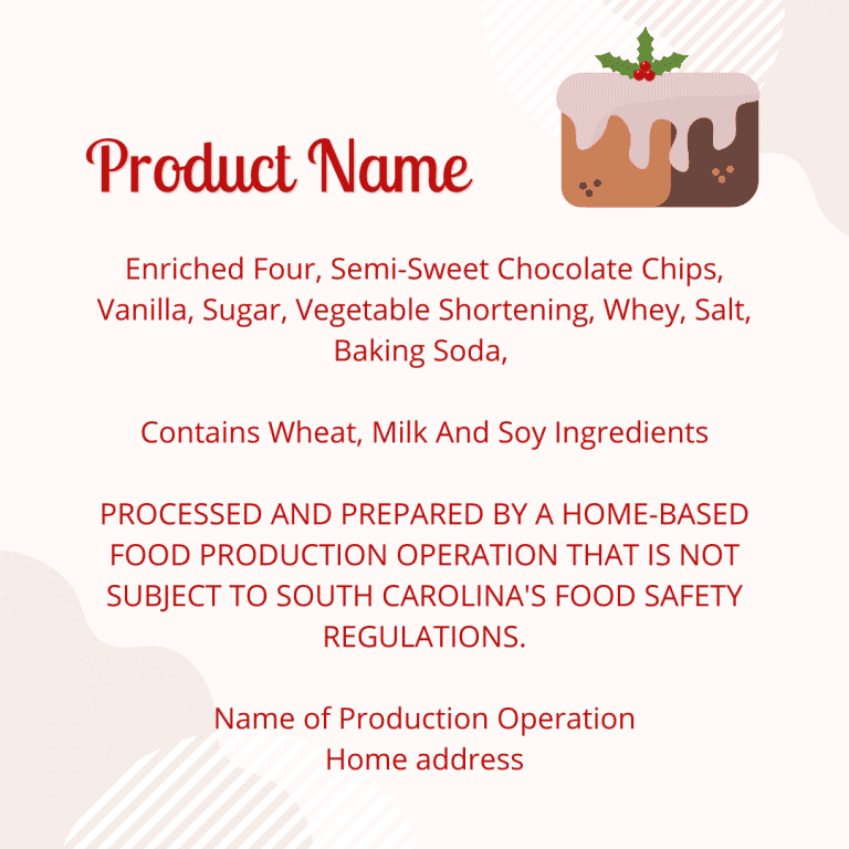 South Carolina Cottage Food Laws - Cottage Food Laws By State